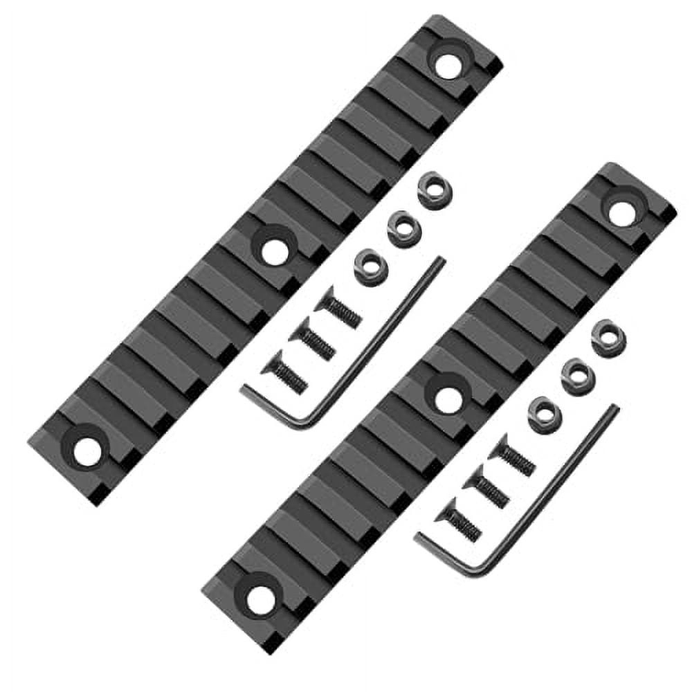 Gotical 13-Slot Aluminum Keymod Rail Section – Lightweight Picatinny ...