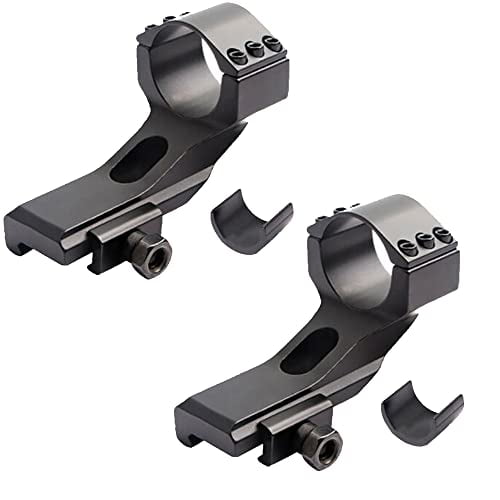 Gotical 25.4mm 30mm Offset Scope Mount 20mm Picatinny Weaver Rail ...