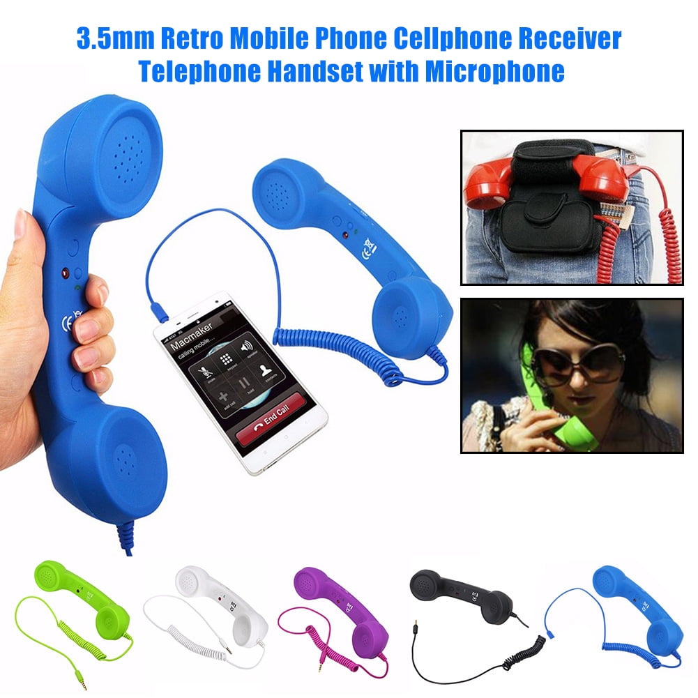 Gotofar 3.5mm Retro Mobile Phone Cellphone Receiver Telephone Handset ...