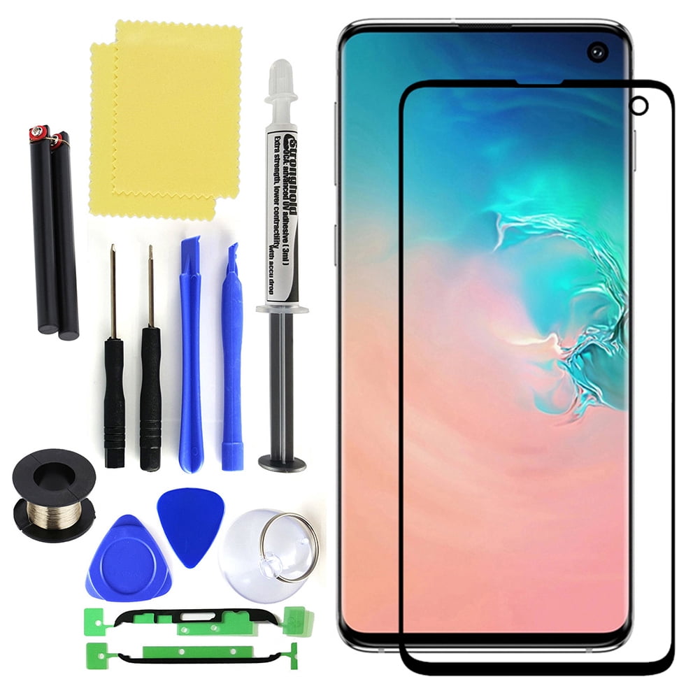 Gotofar Outer Front Glass Lens Screen Replacement Kit for Galaxy S8 S9 ...