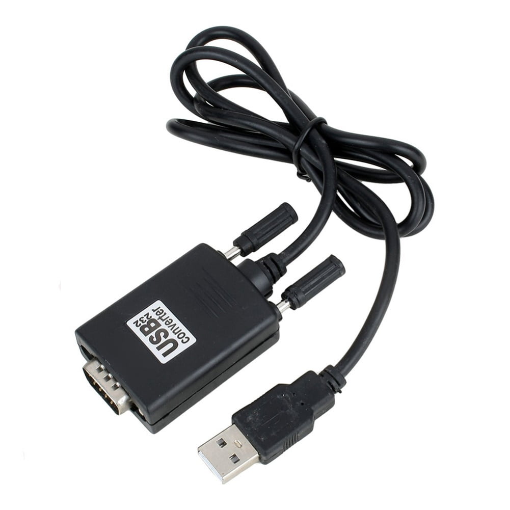 Gotofar USB to RS232 Serial 9 Pin COM Port DB9 Converter Cable Adapter ...