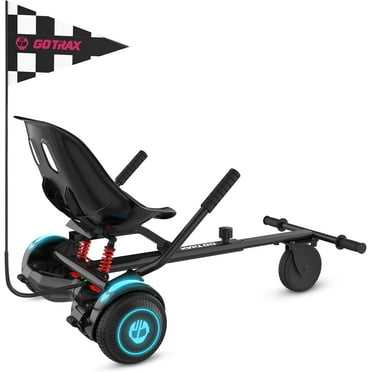 Hot Wheels Hoverboard with Light Up Wheels, Blue and Red, Self Balance ...