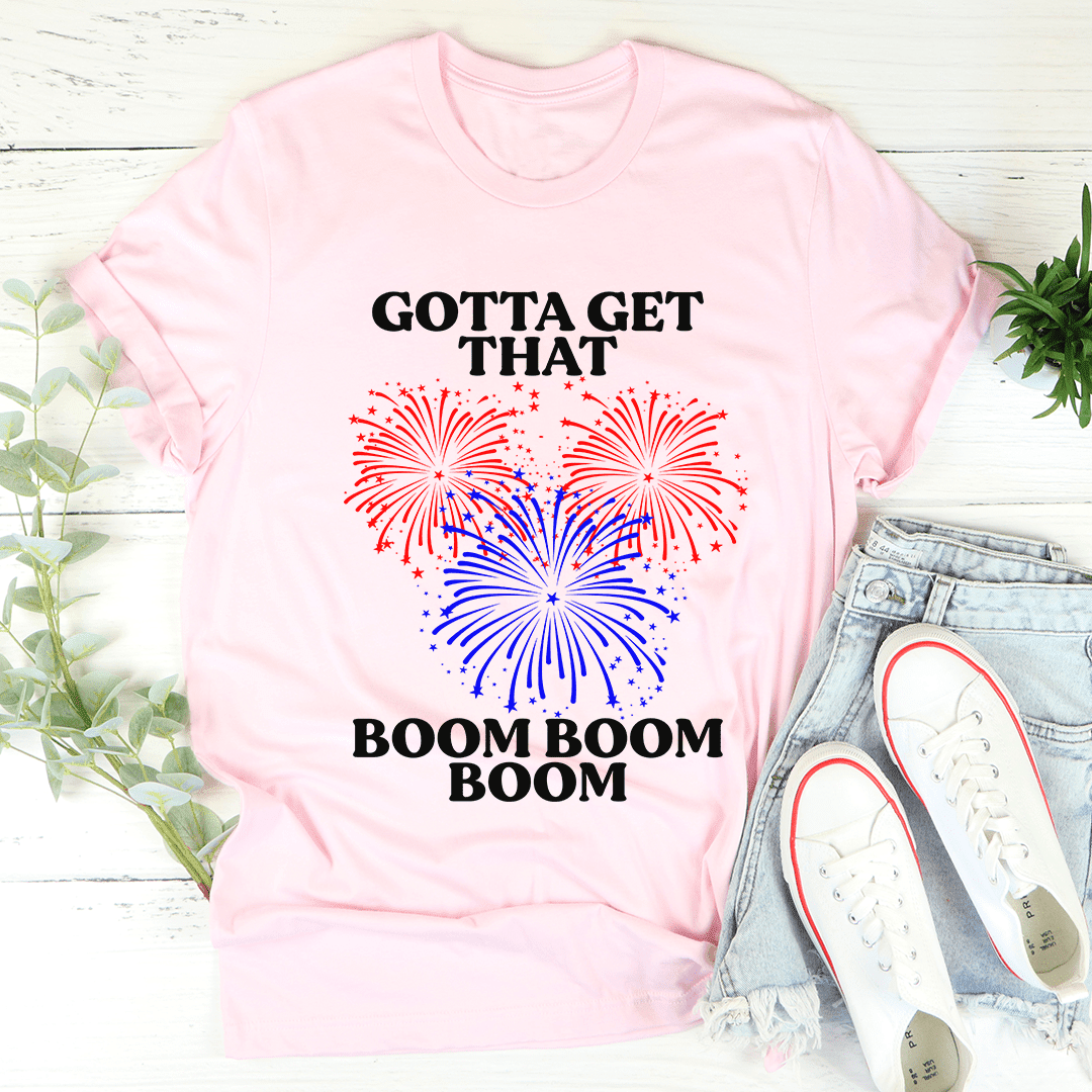 Gotta Get That Boom Boom Boom Tee Athletic Heather S Peachy Sunday T ...