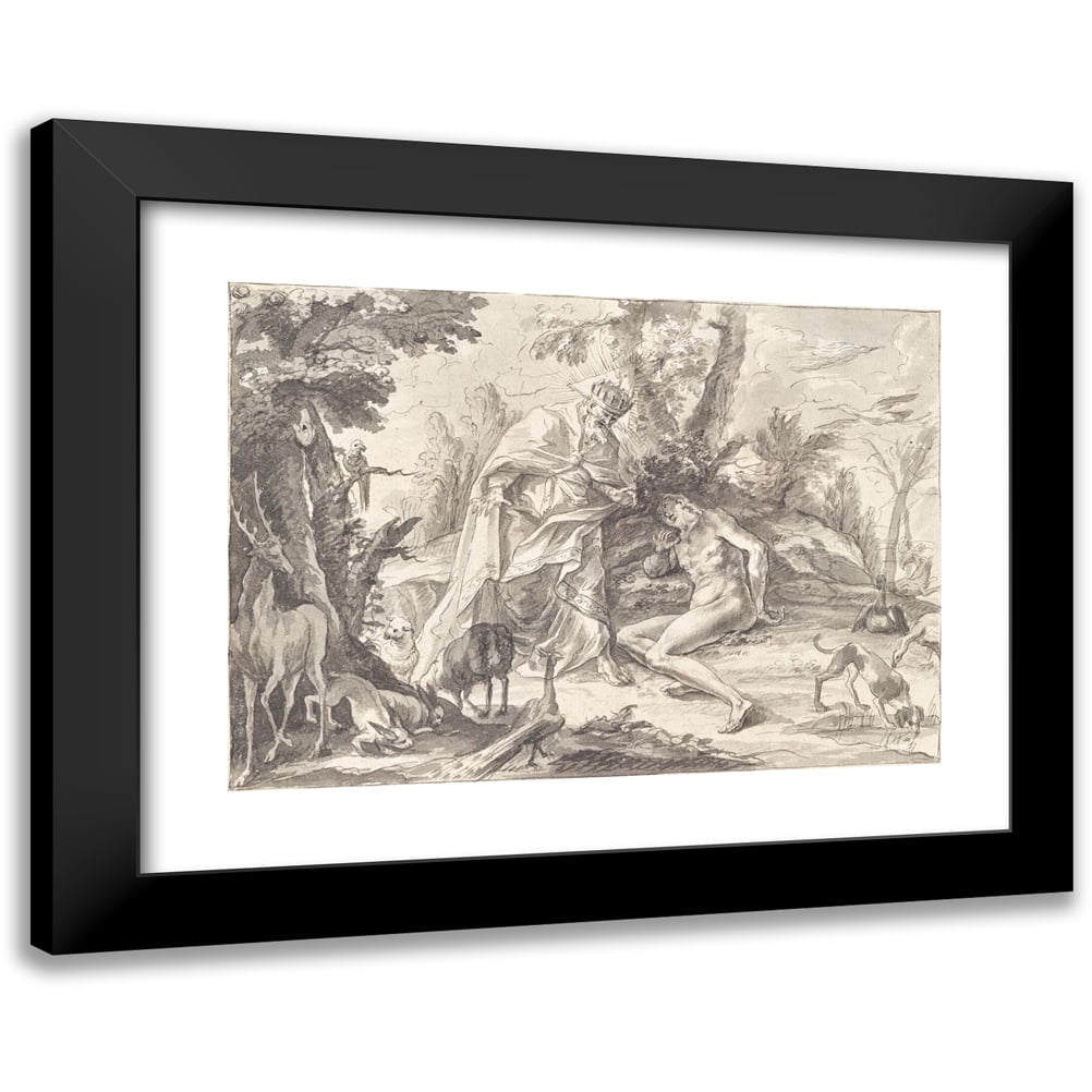 Gottfried Bernhard Götz 18x14 Black Modern Framed Museum Art Print ...