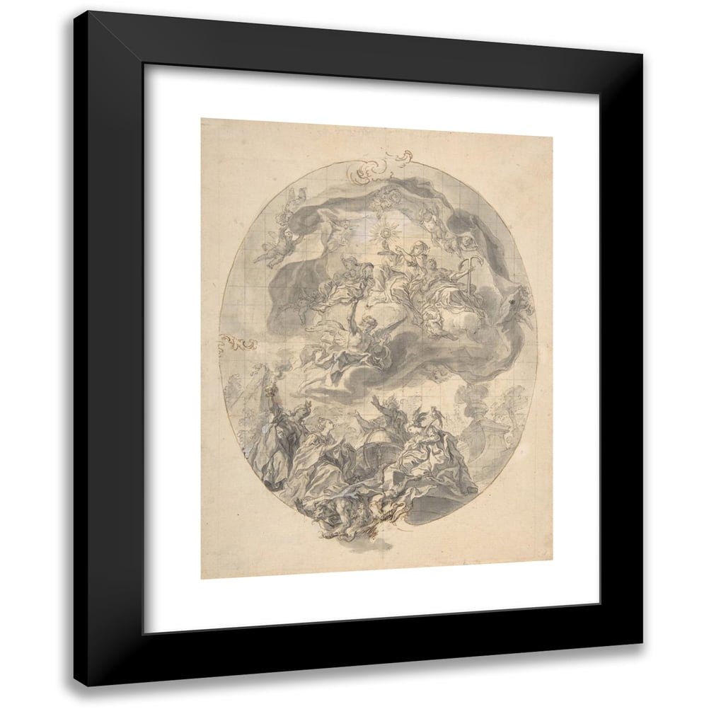 Gottfried Bernhard Goetz 15x18 Black Modern Framed Museum Art Print ...