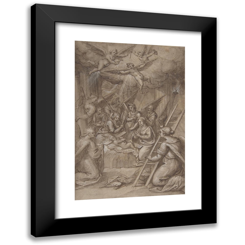 Gottfried de Wedig 17x24 Black Modern Framed Museum Art Print Titled ...