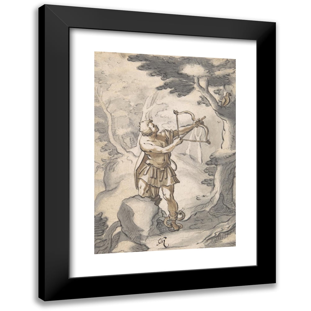 Gotthard Ringgli 14x18 Black Modern Framed Museum Art Print Titled ...