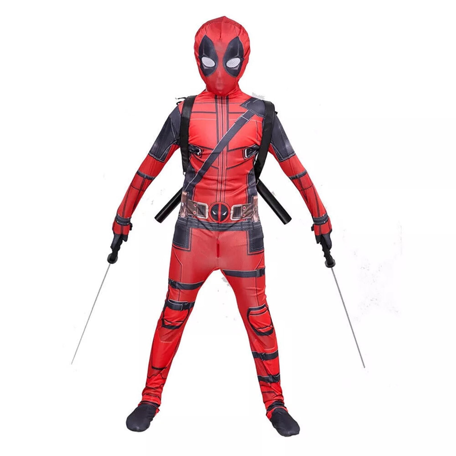 Gottsw Dead - Pool Jumpsuit Costume for Kids Adults Halloween Fancy ...