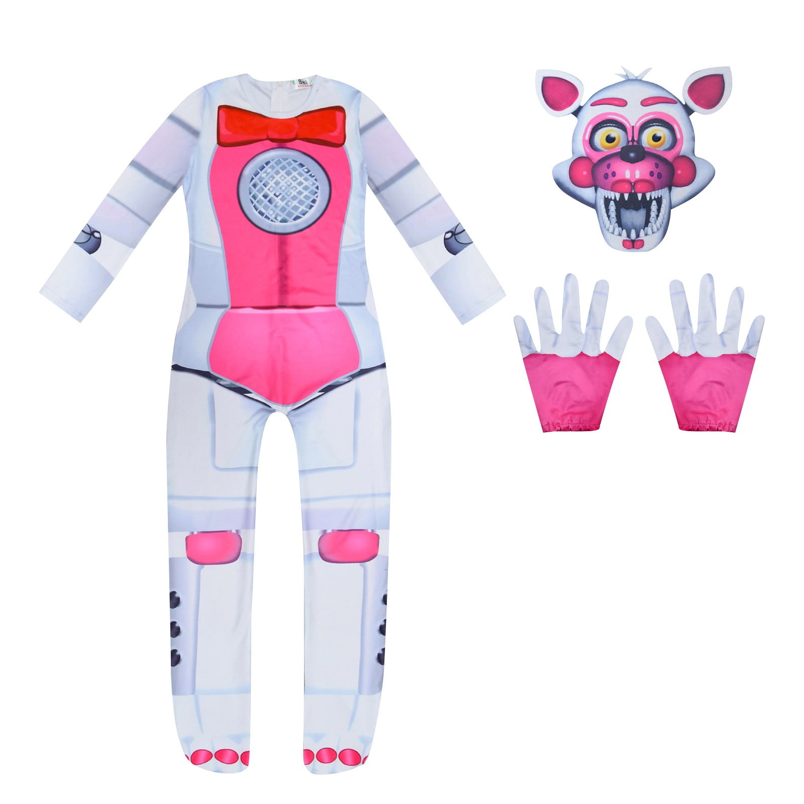 Gottsw Five Nights at Freddy's Costume Halloween Fancy Dress Party FNAF ...