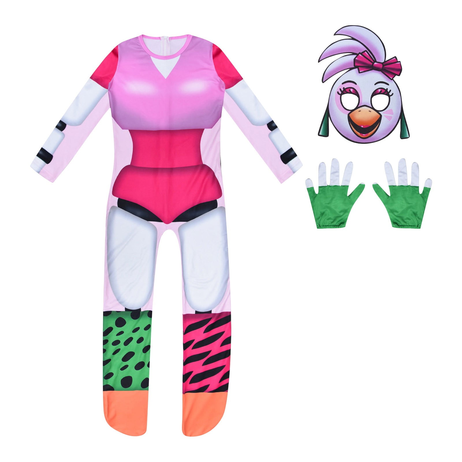 Gottsw Five Nights at Freddy's Costume Halloween Fancy Dress Party FNAF ...