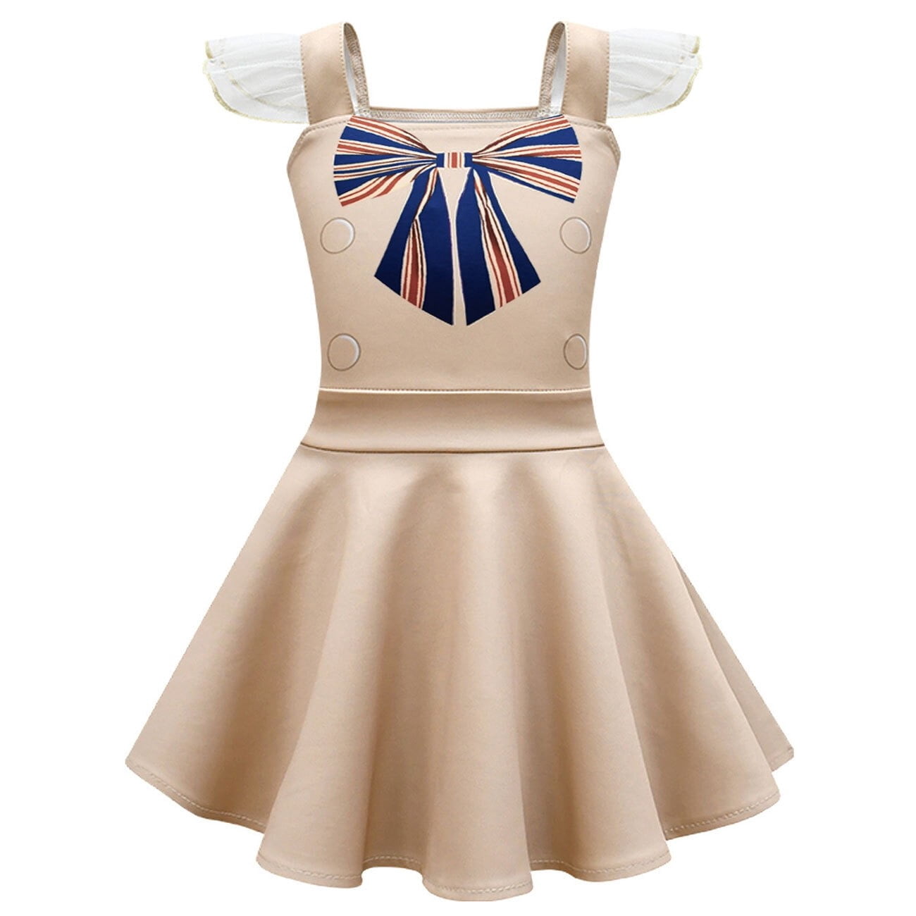 Gottsw M3gan Costume for Girls, Halloween Fancy Dress Party Megan ...