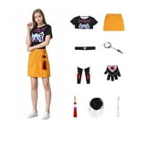 Gottsw POP Singer Stars Costume for Girls, Halloween Fancy Dress Party ...