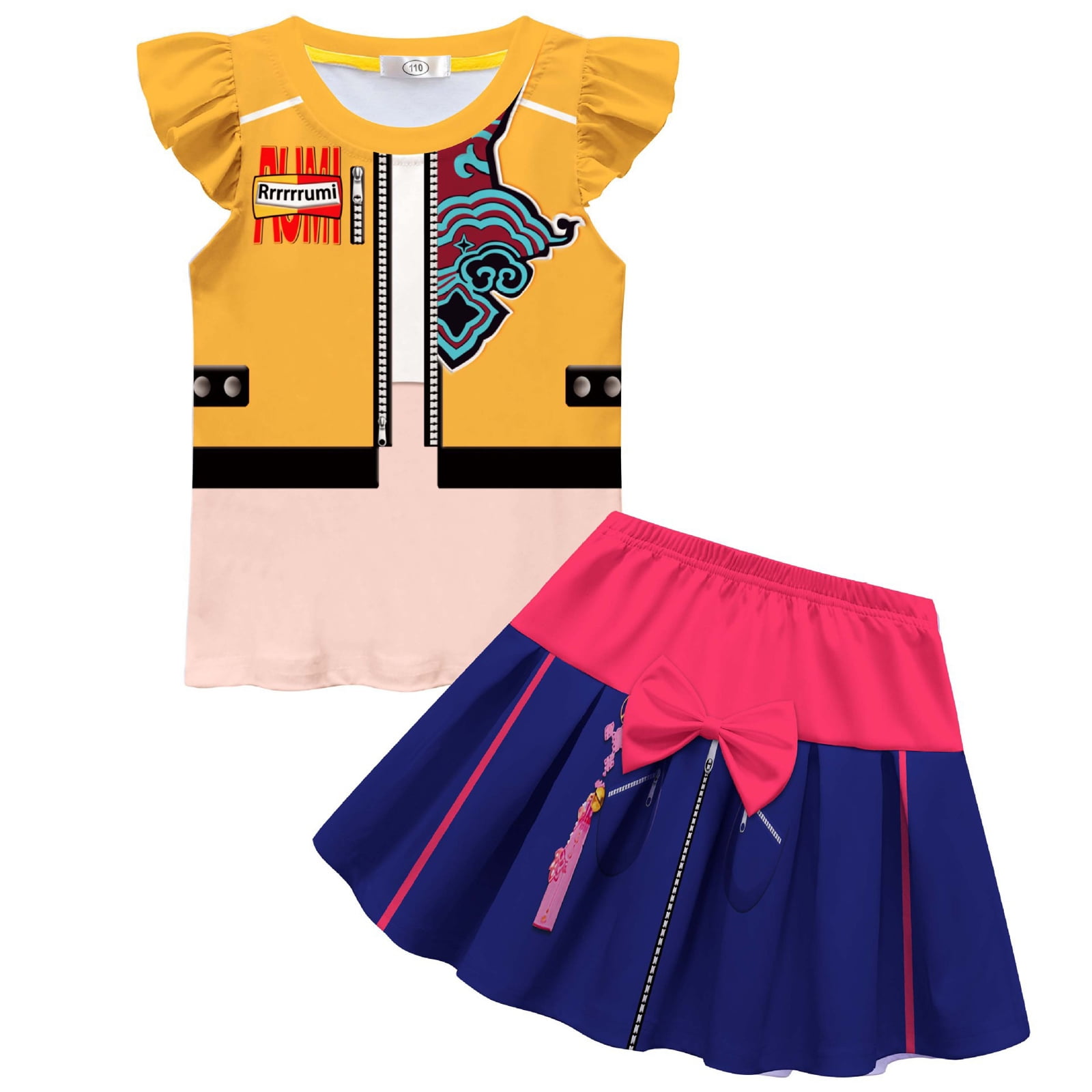 Gottsw POP Singer Stars Costume Dress for Girls, Halloween Fancy Dress ...