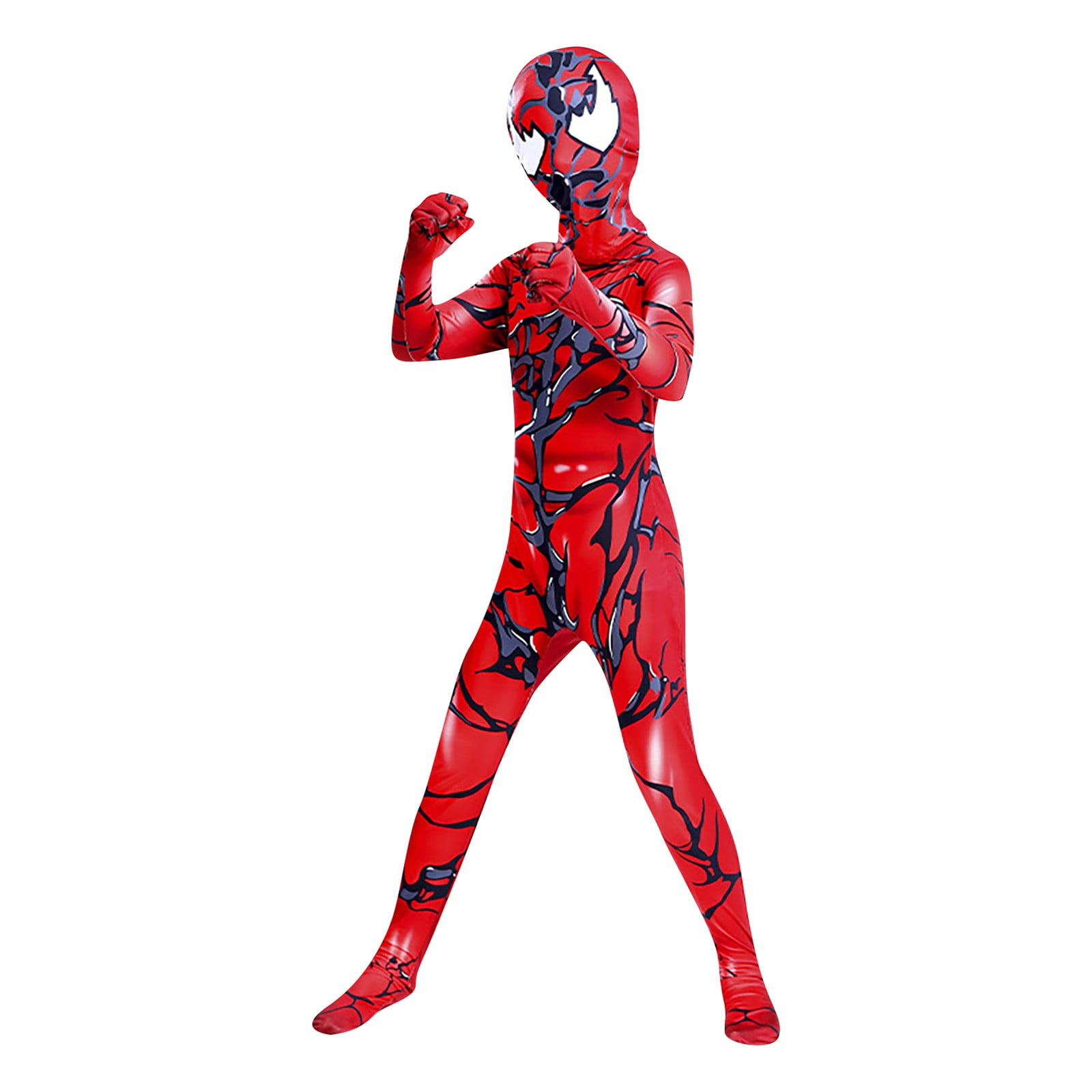 Gottsw Venom Costume for Kids Adult Halloween Fancy Dress Party ...