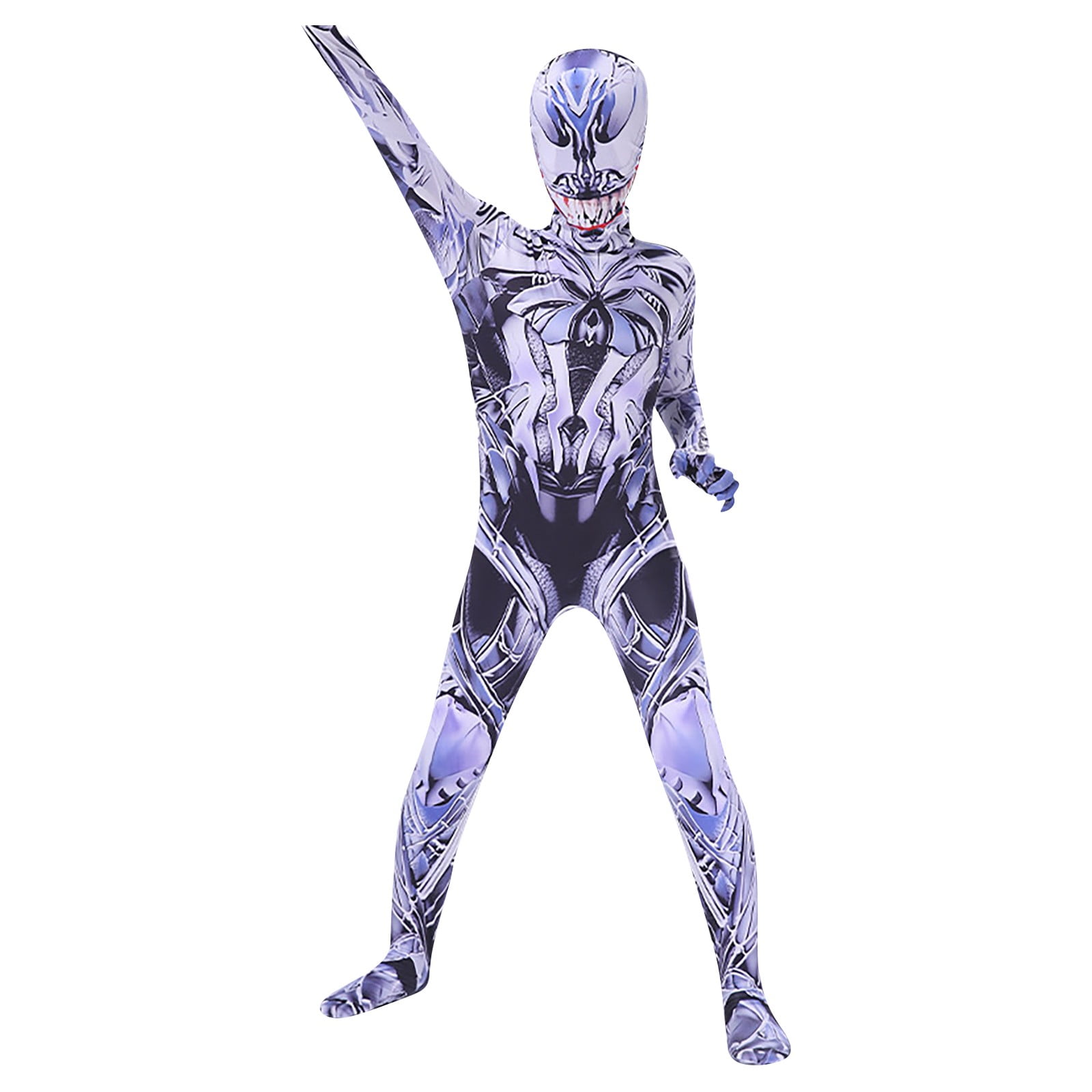 Gottsw Venom Costume for Kids Adult Halloween Fancy Dress Party ...