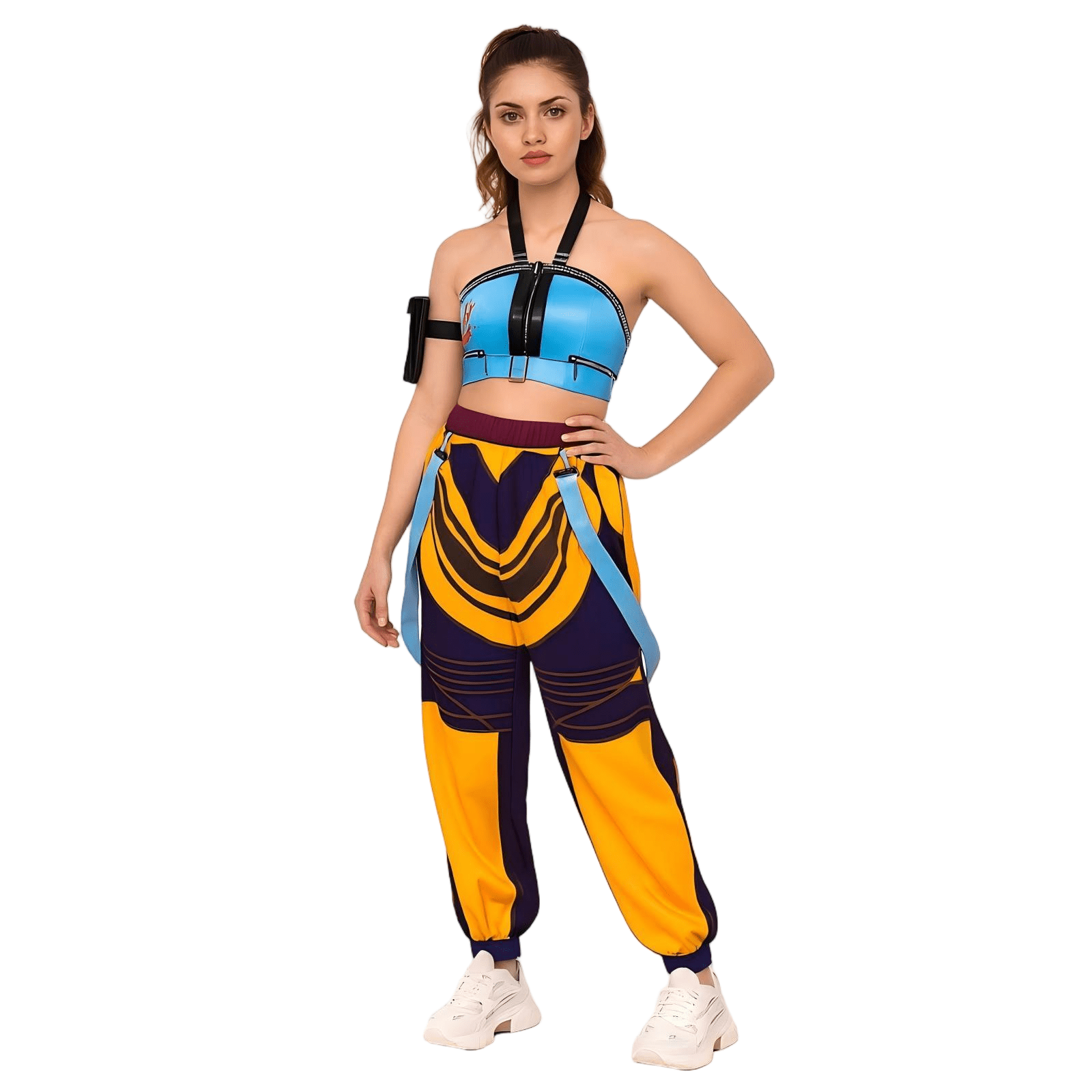 Gottsw Women's POP Singer Stars Zoey Costume Set – 3 Cosplay Outfits ...