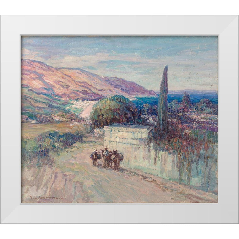 Gottwald, Frederick 23x20 White Modern Wood Framed Museum Art Print ...