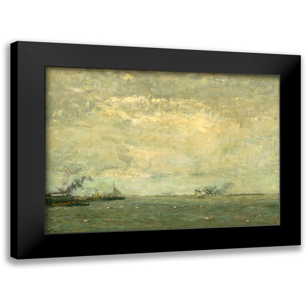 Gottwald, Frederick 24x18 Black Modern Framed Museum Art Print Titled ...