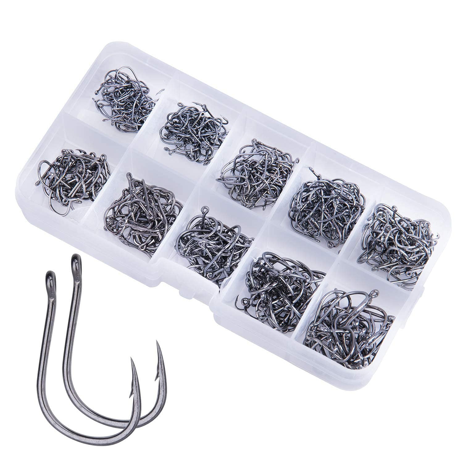 Goture Round Jig Head, Lead Jig Head Hooks for Freshwater Saltwater ...