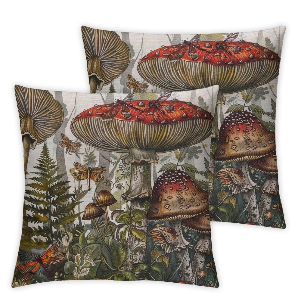 Gotuvs Lumbar Throw Pillow Cover Decorative Bedroom Living Room Cute