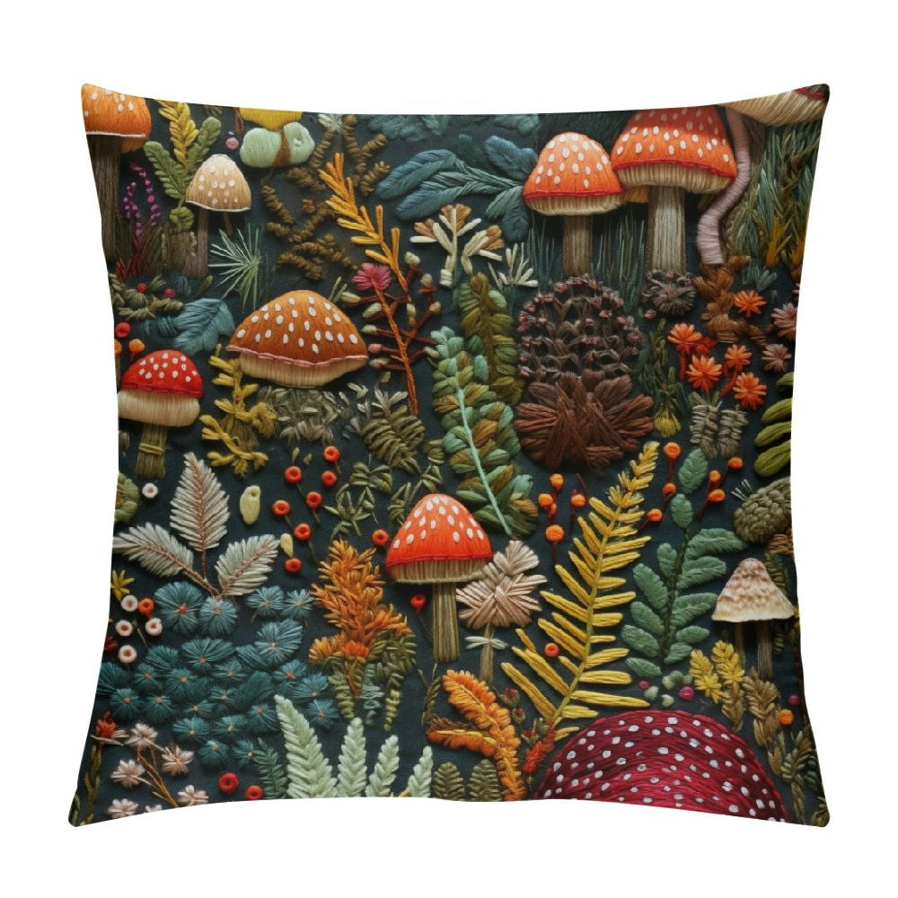 Gotuvs Lumbar Throw Pillow Cover Decorative Bedroom Living Room Cute