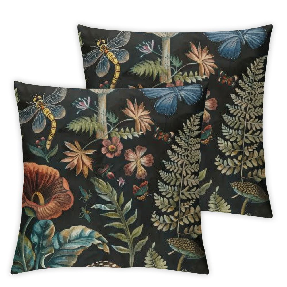 Gotuvs Mushroom Pillow Cover Fairycore Room Decor Dark Academia Room