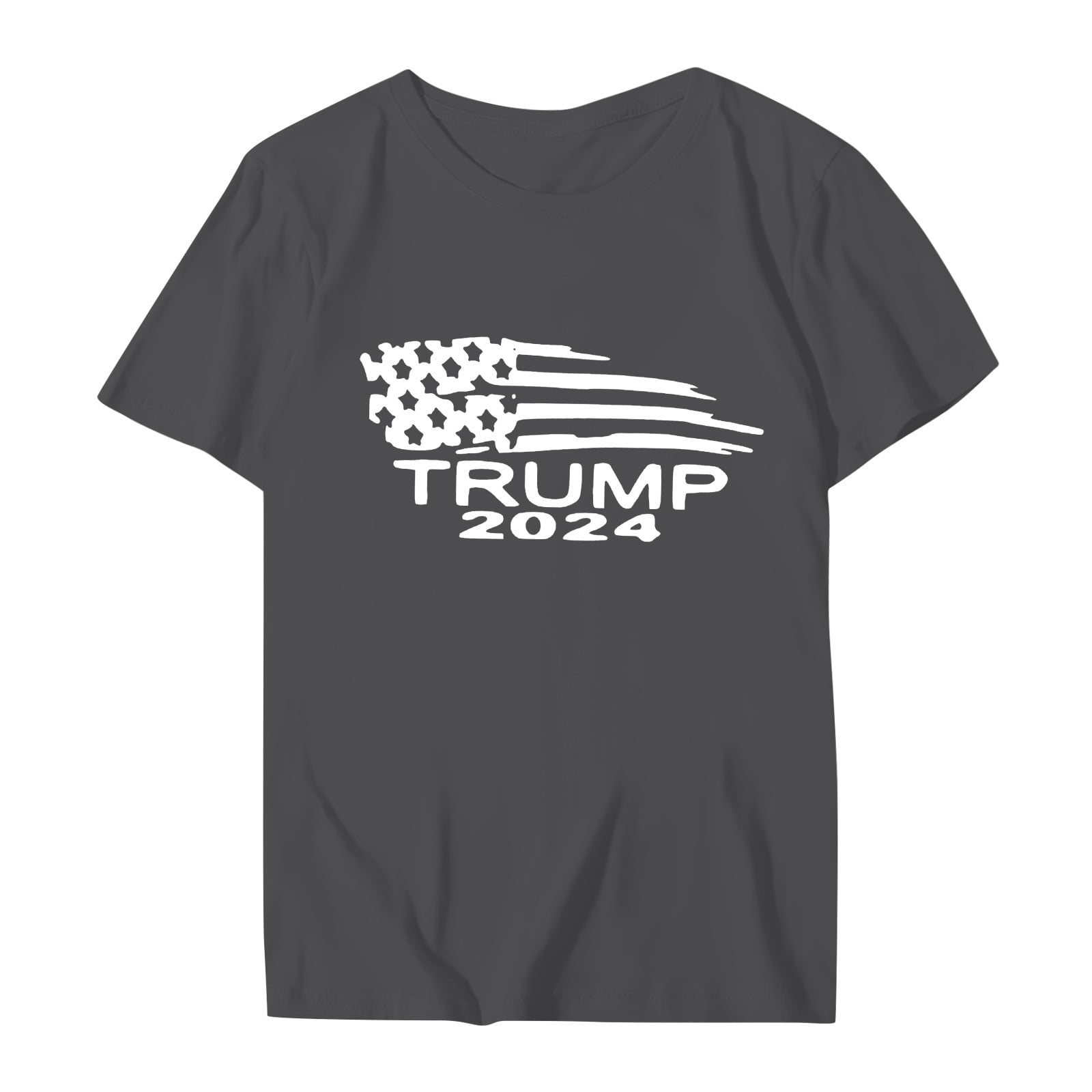 Gotyou Donald Trump T-Shirt Tops 2024 for Women, American Flag Printed ...