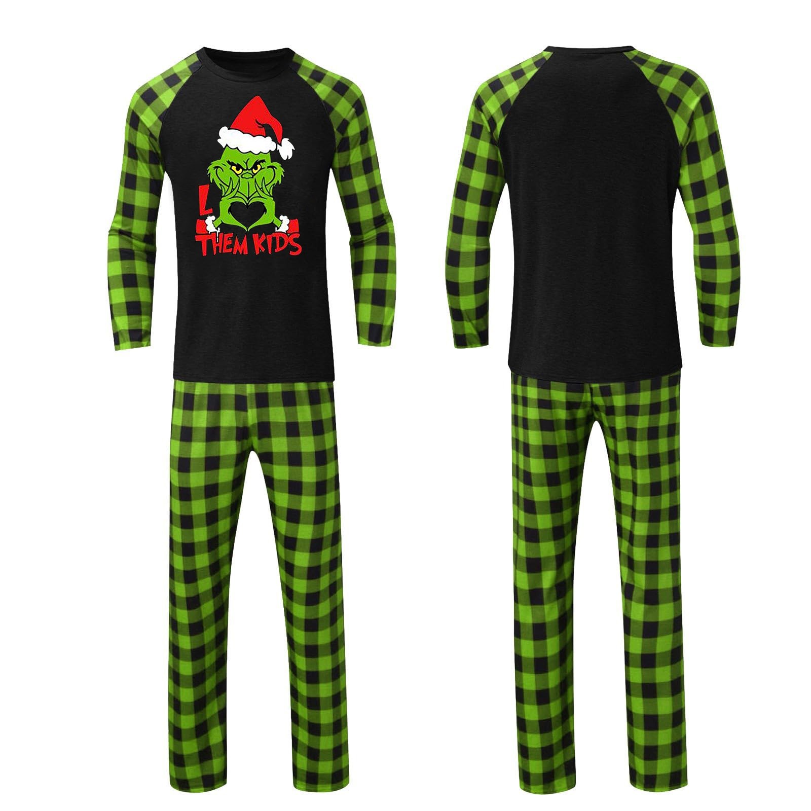 Gotyou Grinch Family Matching Pajamas Christmas Prints Family Matching ...