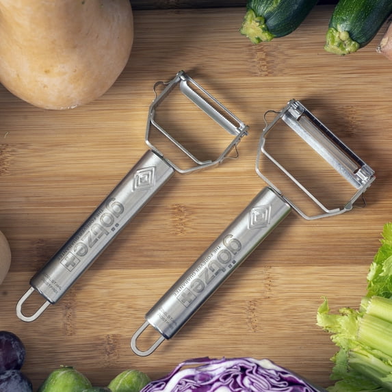 Gotze Peeler Set - Julienne slicer, Peeler, and Mandolin - Walmart.com