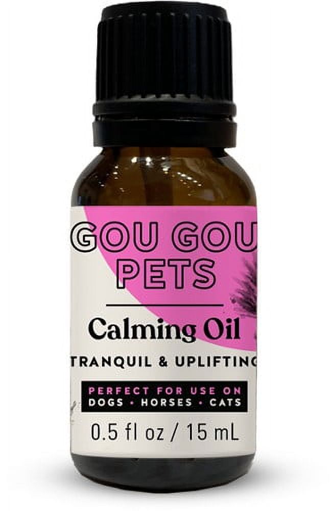 Gou Gou Pets Natural Calming Essential Oil Blend for Dogs & Cats ...