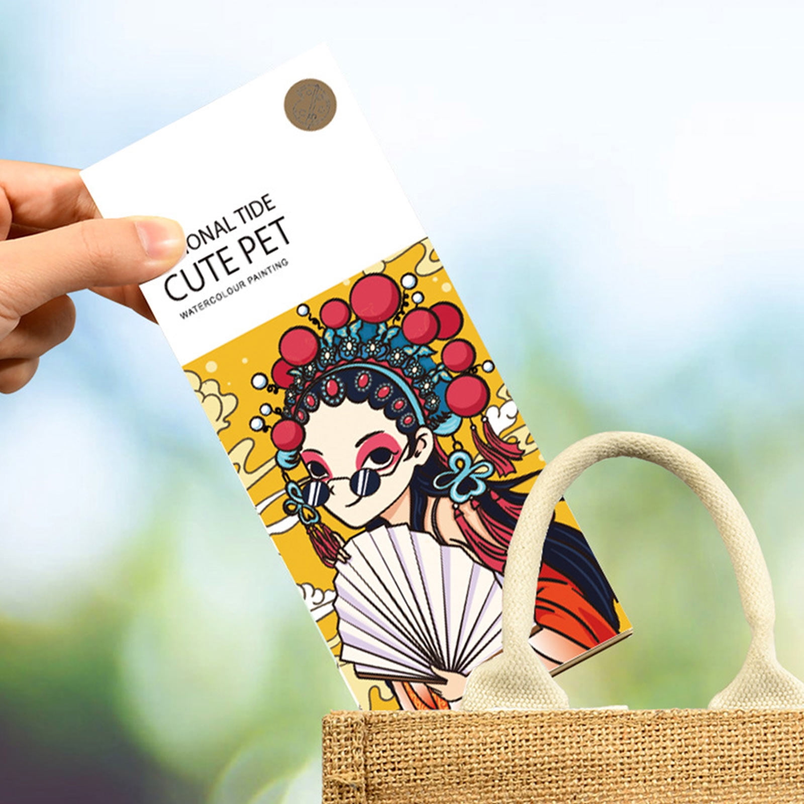 Gouache Graffiti Set, Watercolor Pocket Activity Kit, Color Filling ...