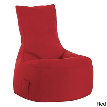 Gouchee Home Brava Collection Contemporary Polyester Upholstered Bean ...