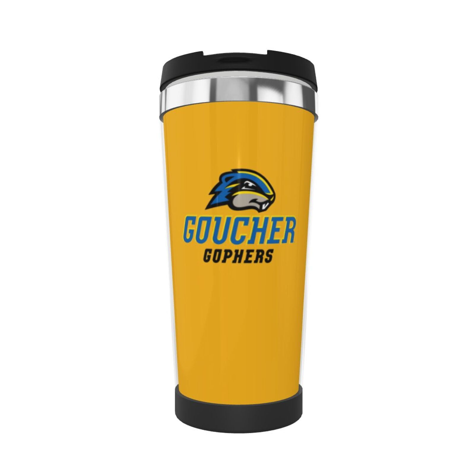 Goucher College Logo Coffee Mug Insulated Stainless Steel Coffee Mug ...