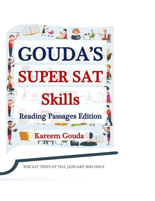 Gouda's Super SAT Skills: Reading Passages Edition, (Paperback ...