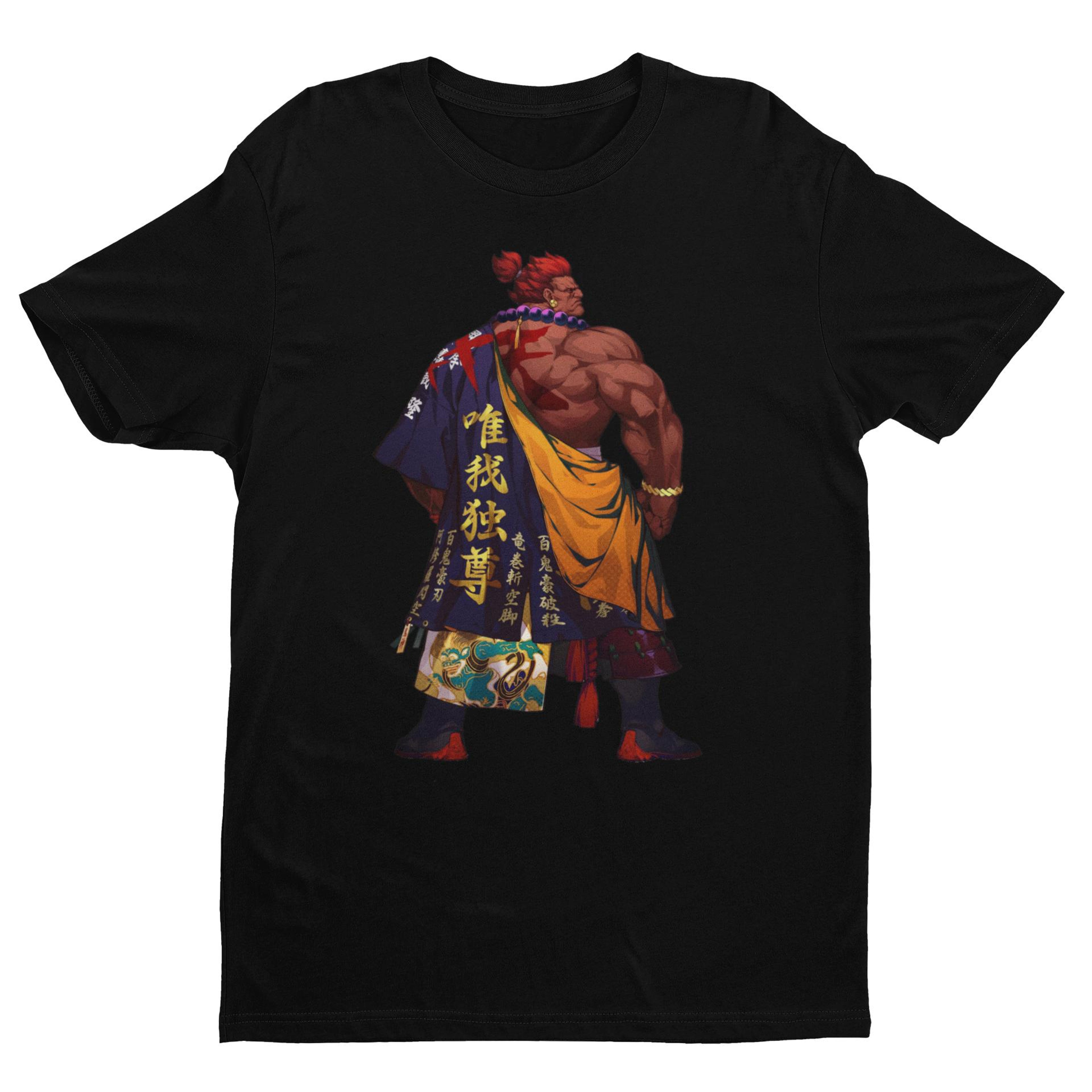 Gouki Akuma Music Fighter Premium Unisex T-shirt | Street Fighter ...