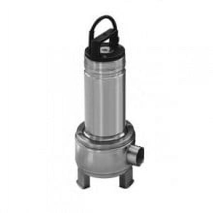 Goulds Submersible Sewage Pump - 1-1/2 HP 460 Volts 3 Phase - Vortex ...