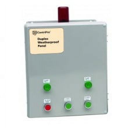 Goulds D34063, Weatherproof Duplex Control Panel, 208/230/460/575 Volts ...