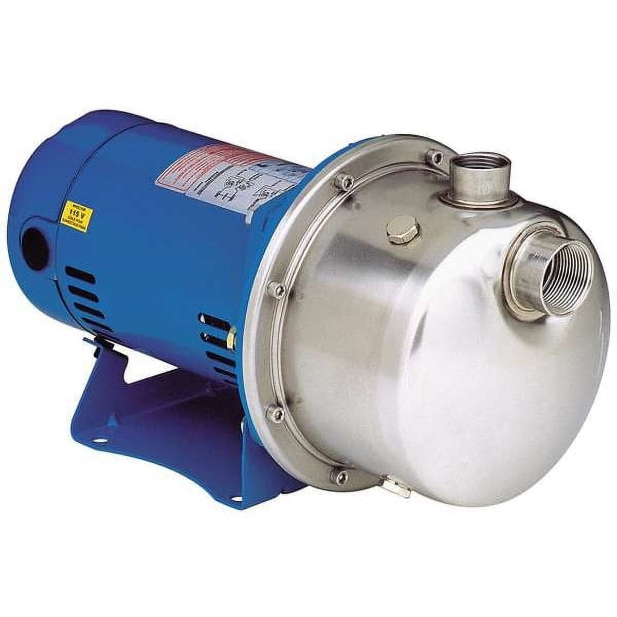 Goulds Water Technology Booster Pump,1HP,3 Phase,1-1/4"Int,1Disc LB1035 ...