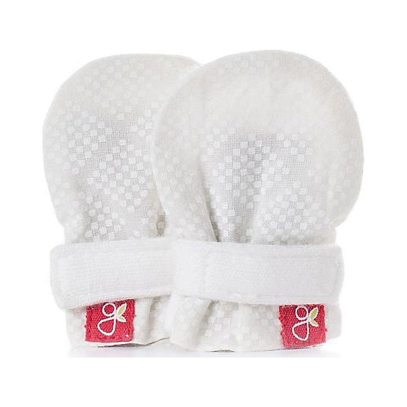 Goumikids Soft Organic No Scratch Baby Infant Hand Mittens, Preemie ...