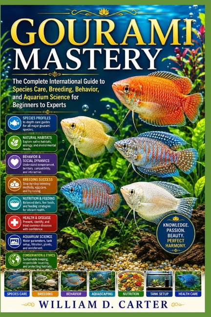 Gourami Mastery: MASTERYThe Complete International Guide to Species ...