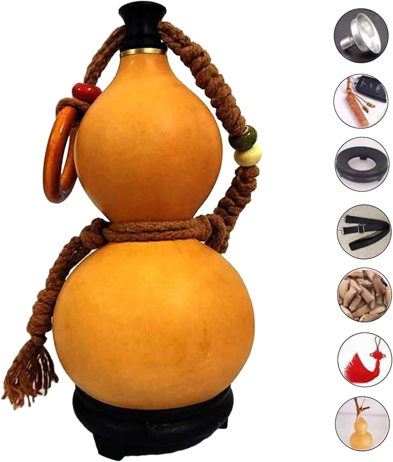 Gourd Water Bottle, Chinese Retro Style, Natural Gourd Kettle With ...