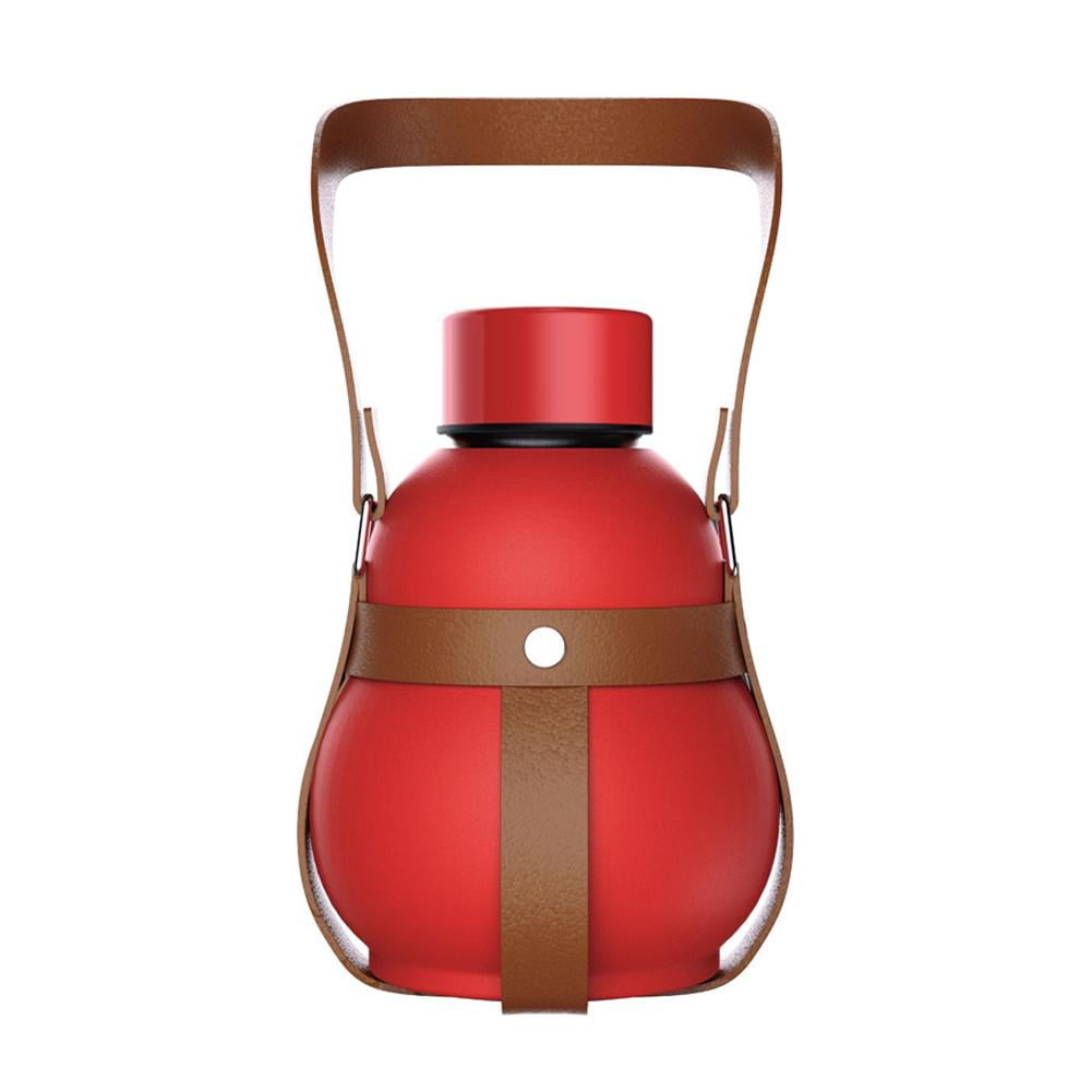 Gourd Water Bottle Insulated Mug Retro Style Gourd Sports Water Bottle ...