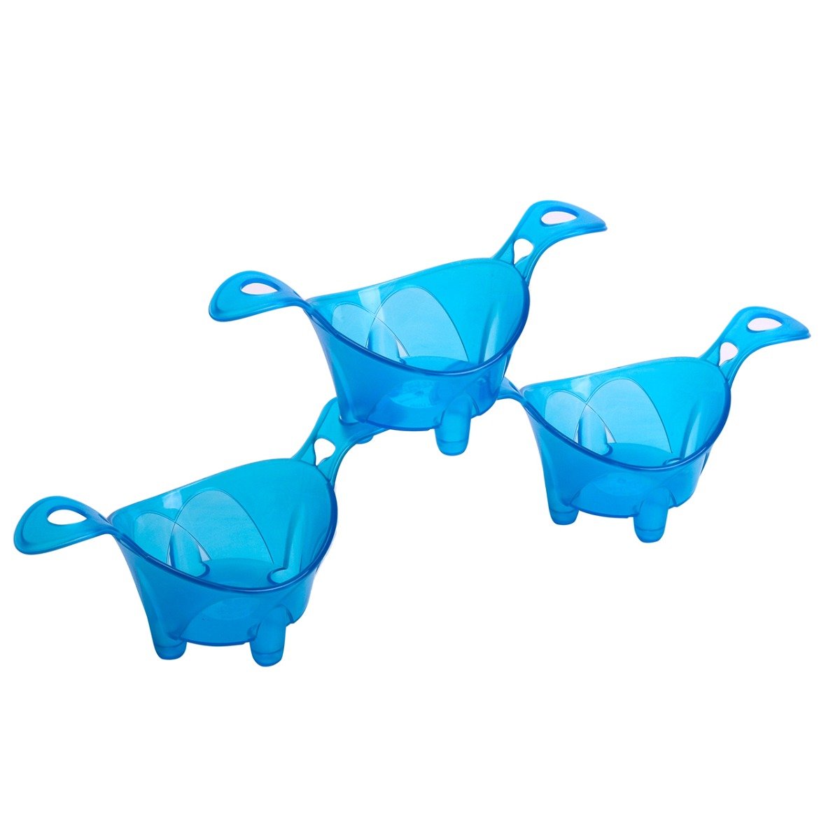 Gourmac 3-Piece Cupcake Stackers | Blue - Walmart.com
