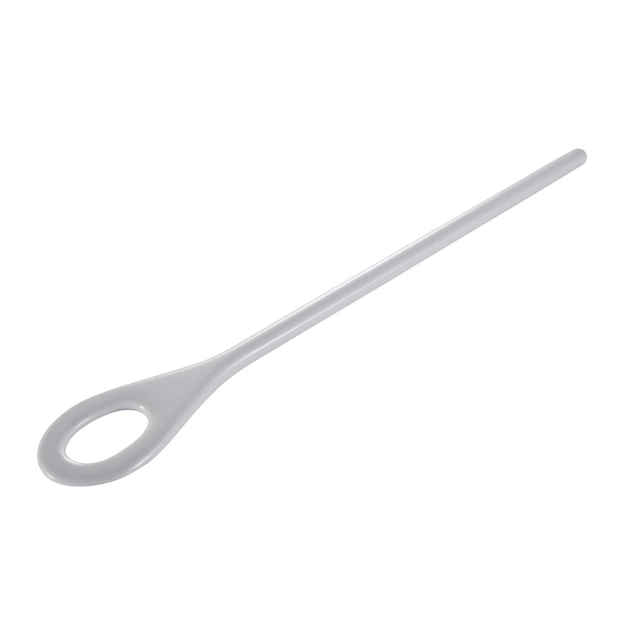 Hutzler 13-inch Long Melamine Oval Blending Spoon - White - Walmart.com