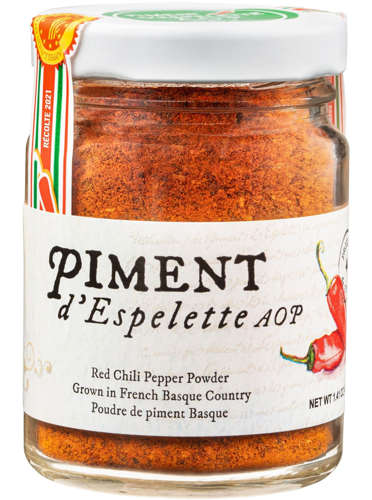 Gourmanity Piment d'Espelette Pepper Powder from BSL1 Basque, France ...