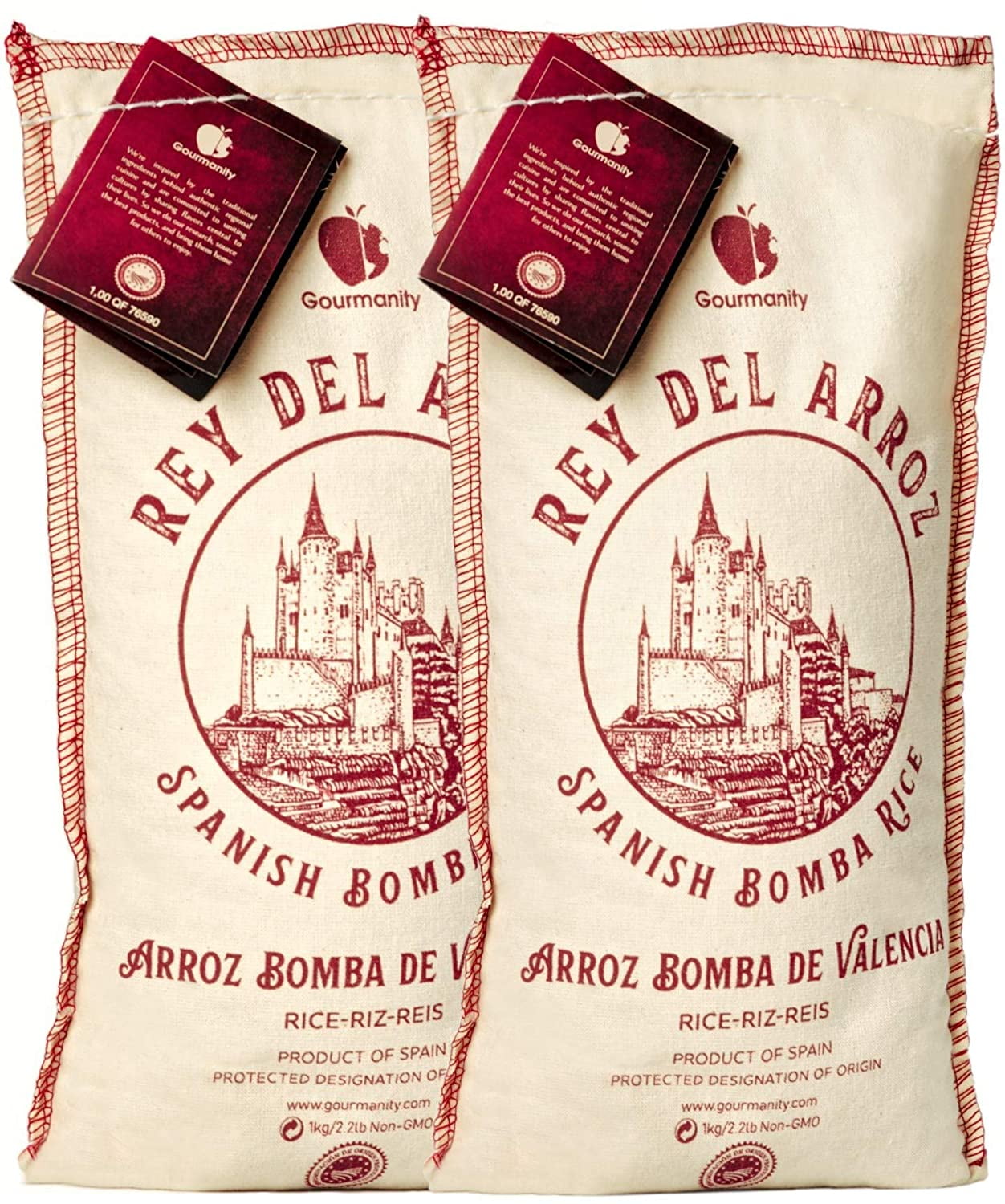 Gourmanity Rey del Arroz Authentic Delicious Spanish Bomba Rice | 2.2 ...