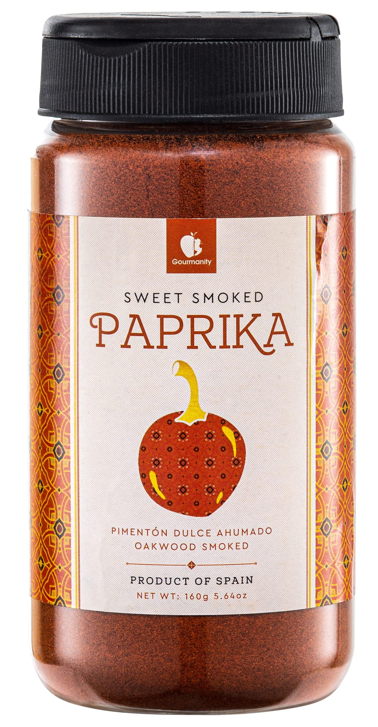 Gourmanity Sweet MQH2 Smoked Paprika Powder, Premium Spanish Paprika ...
