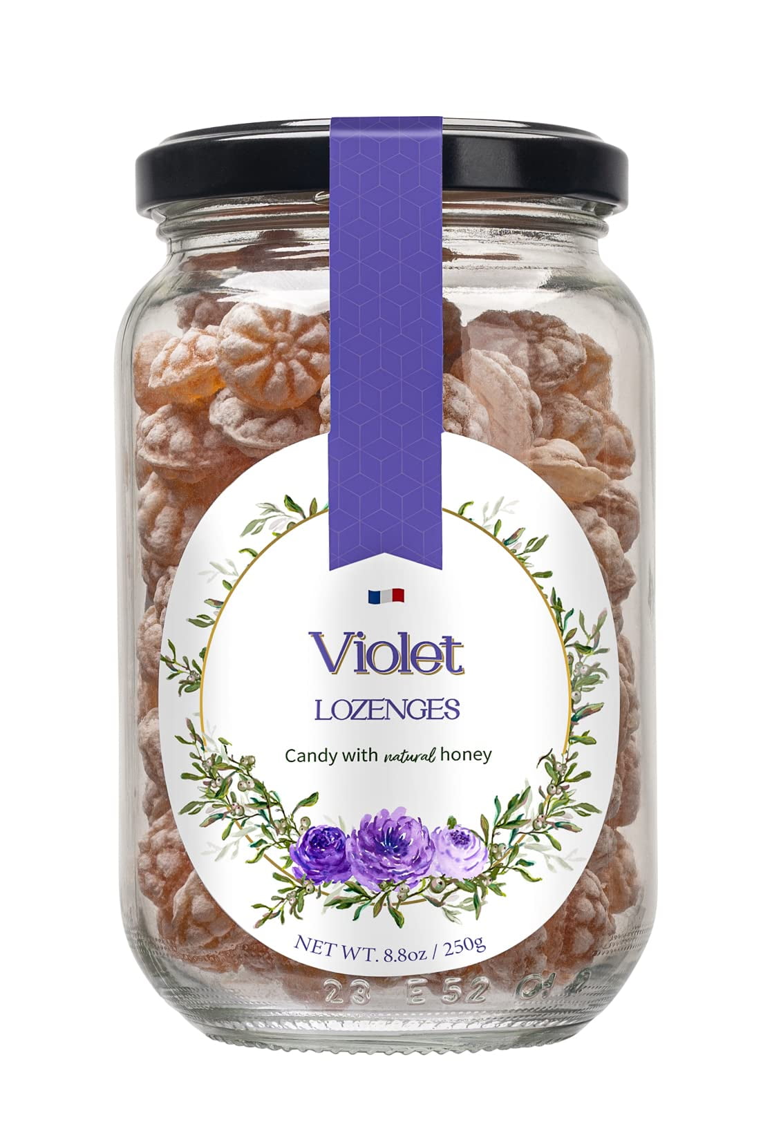 Gourmanity Violet Flavor Honey AKF18 Lozenges Made with Real Honey and ...