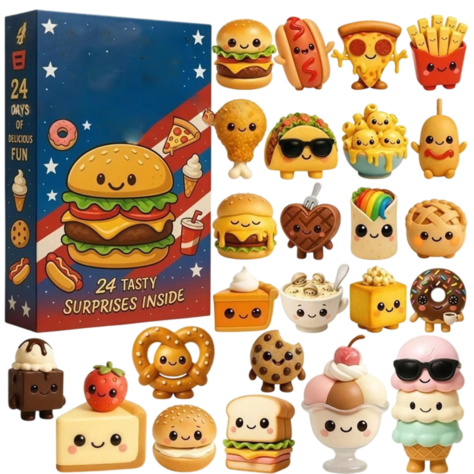 Gourmet Advent Calendar, 24-Day Countdown Calendar Including Snacks ...