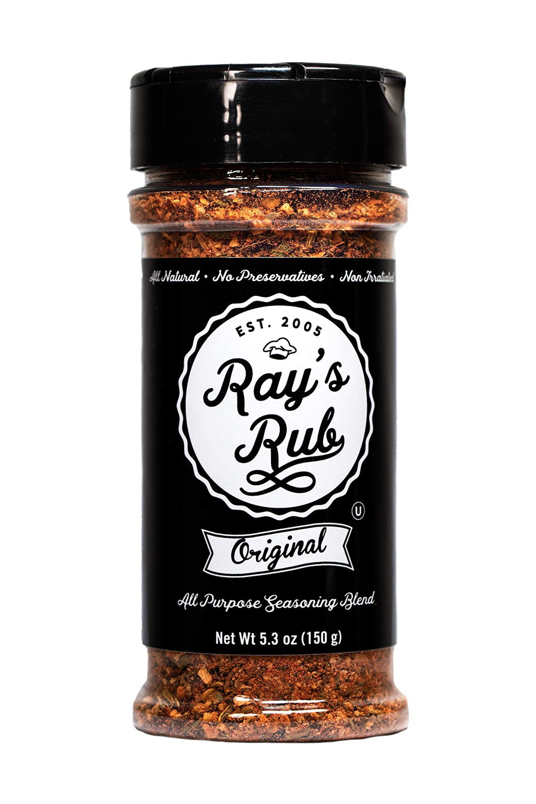 Gourmet All-Purpose Seasoning (5.3 TMA2 oz.) Ray’s Rub Original ...
